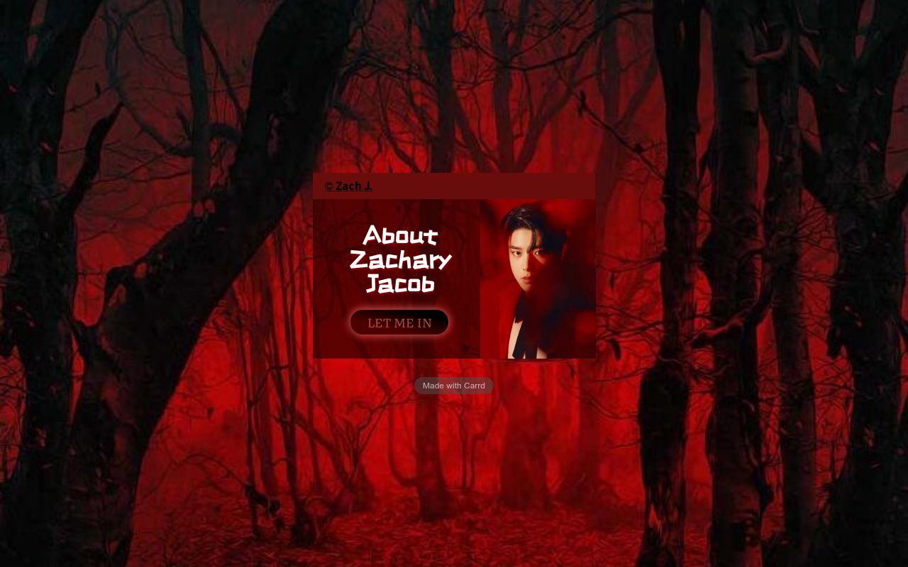 Get to know, Zach J.